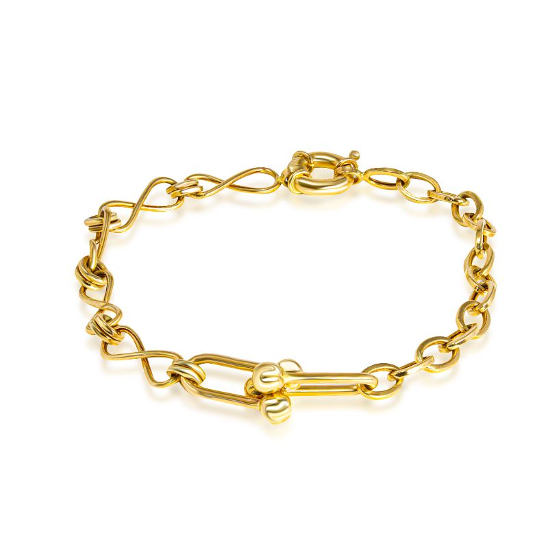 Yellow Gold Fancy Bracelet - Déonne le Roux
